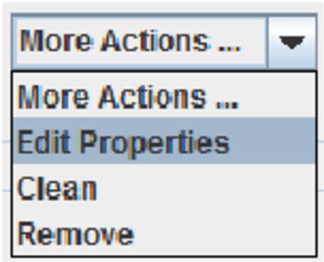 Edit The Properties Of An Existing Project Download Scientific Diagram