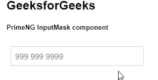 Componente De M Scara De Entrada Angular Primeng Barcelona Geeks