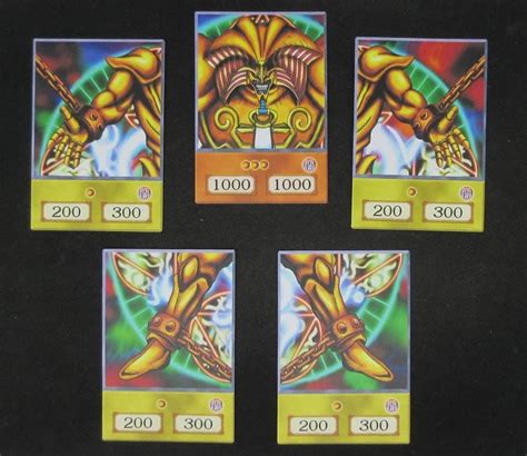Yu Gi Oh Anime Style Orica Card Set Legendary Set Fast Etsy