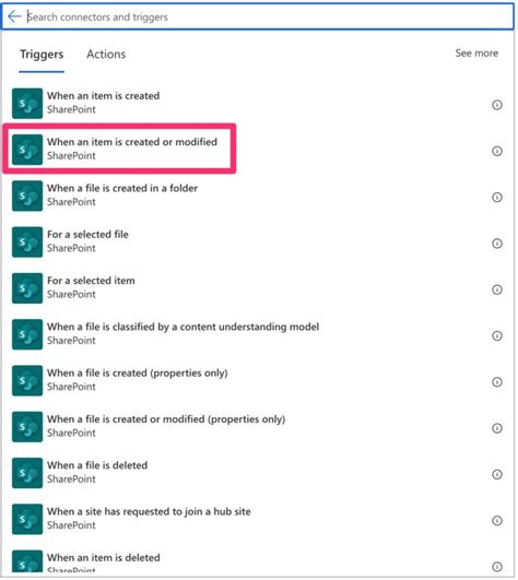 Power Automate Sharepoint When An Item Is Created Or Modified Trigger Manuel T Gomes