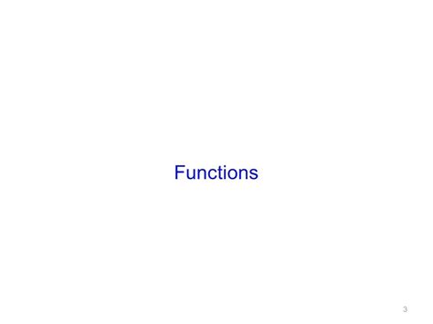 Aps105 Functions And Pointers 1 Modularity Break A Program Into