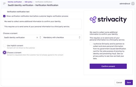 Verification Notification