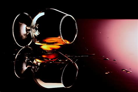 Hd Wallpaper Clear Wine Glass Cigar Cognac Estet Alcohol Whiskey Drink Wallpaper Flare