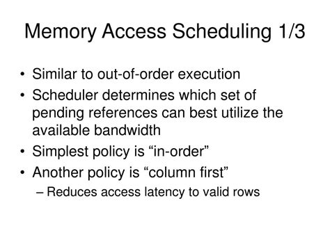 Ppt Modern Dram Memory Architectures Powerpoint Presentation Free