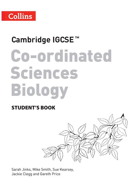 IGCSE Coordinated Sciences Biology Babe Book By Collins Issuu