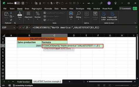Excel Valuetotext 函数 Excel 函数教程