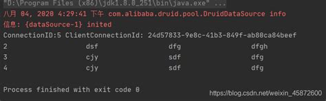 druid连接池连接sqlserver数据库 druid sqlserver 连接池配置 csdn博客