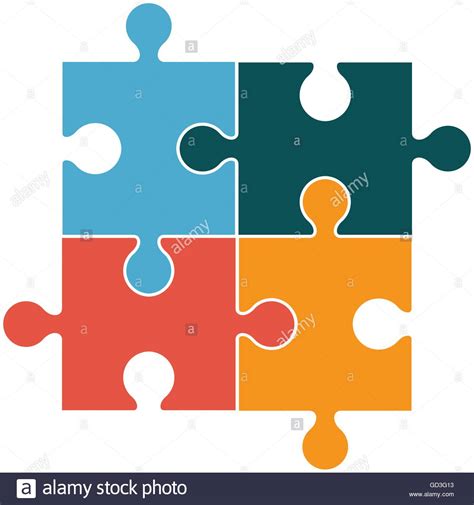 Vector Puzzle Pieces Illustrator At Collection Of Vector Puzzle Pieces