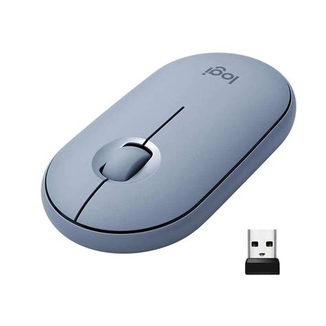 Mouse Logitech M Azul Inalambrico MallWeb