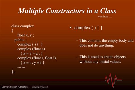 ppt constructors and destructors powerpoint presentation free