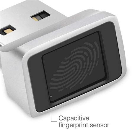 GetUSCart USB Fingerprint Reader For Windows 10 Hello For PC Laptop Computer Portable Mini