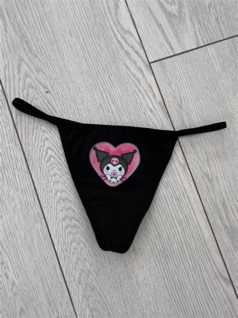 Hello Kitty Sanrio Thong Kawaii Underwear Underwear Thong Wear For