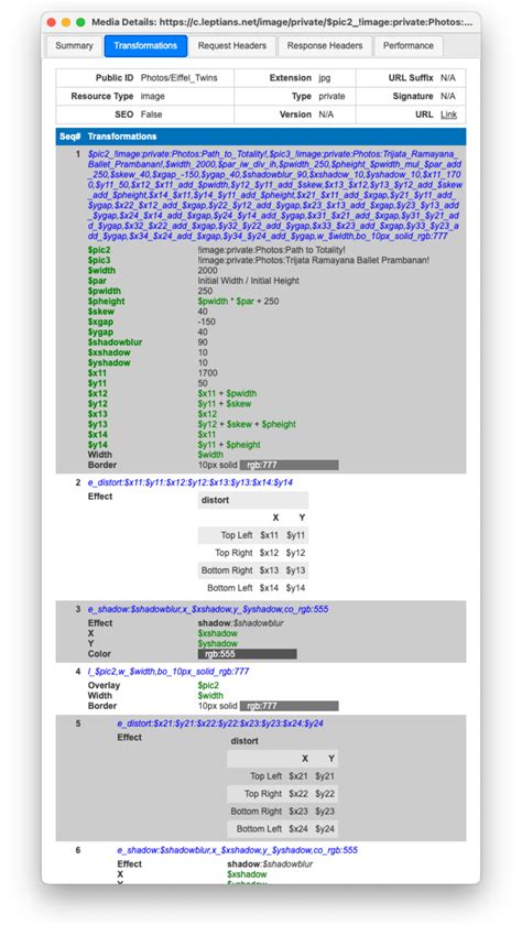 Media Inspector Cloudinary