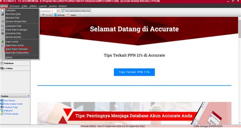 cara menghapus banyak transaksi di accurate acis indonesia