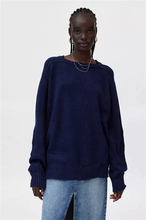 Urban Renewal Vintage Solid Pullover Sweater Urban Outfitters