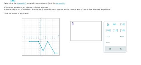Solved Determine The Interval S On Which The Function Is Chegg Com