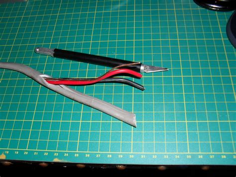 Unfortunately Having To Strip The Wire Resulted In A Few Stabbings Of My Fingers Because Of A