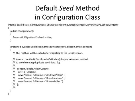 Ppt Part 05 Code First Migrations And Azure Deployment Powerpoint Presentation Id5960476