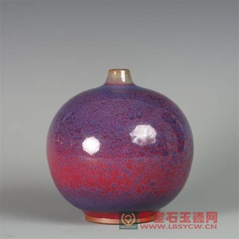 中国陶瓷艺术大师苗长强钧瓷作品小天球