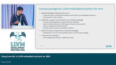 2024 Llvm Dev Mtg Using Llvm Libc In Llvm Embedded Toolchain For Arm Youtube