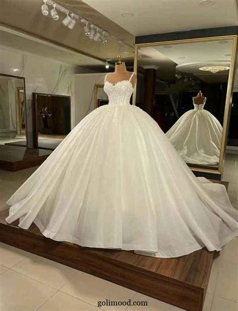 مدل لباس عروس پرنسسی جدید 2024؛ اینقدر این طرح ها دلبر و ژورنالی که