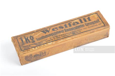 German Explosive Demolition Block Westfalit 1kg