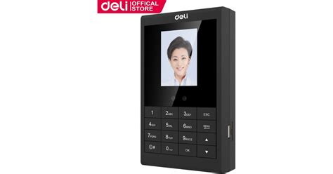 სახის ამომცნობი დასწრების აპარატი Deli · საკანცელარიო