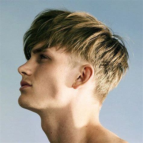 Mens Short Haircuts With Long Bangs Design Cuts In Hair