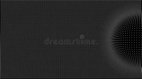 Wave Of Particles Technology Vector Background Big Data Particle Vector Illustration Stock