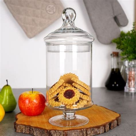 Słoik Basic Do Przechowywania Ciastek 14x26 Cm