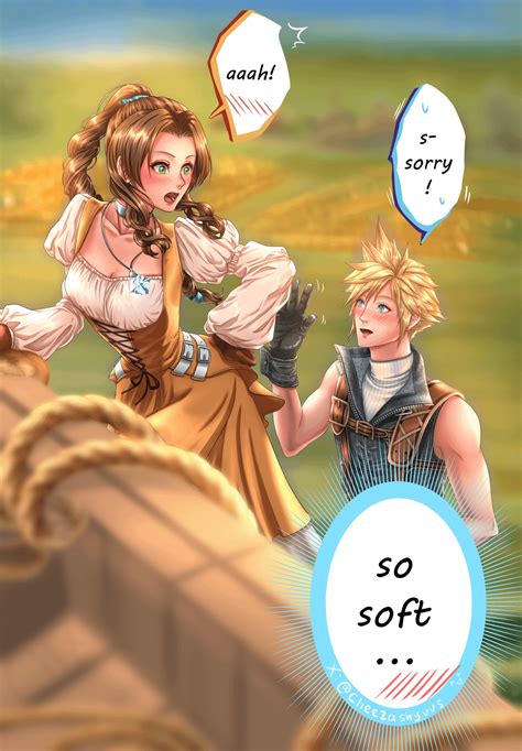 Aerith And Cloud As Garnet And Zidane That Soft Feeling By