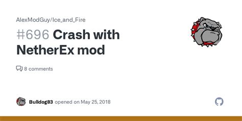 Crash With Netherex Mod · Issue 696 · Alexmodguy Ice And Fire · Github