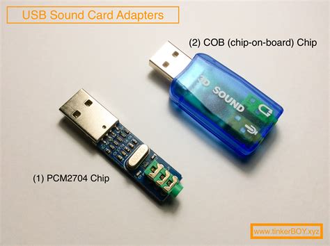 Pinout Diagrams For The PCM And D Sound COB USB Sound Card Adapters Tinkerbabe