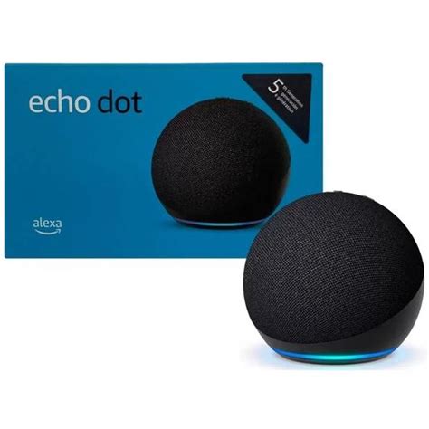 Alexa Echo Dot Gera O Novo Processador Som Premium Preto Amazon