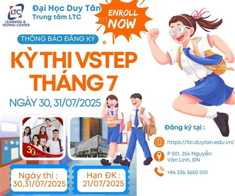📢 Vstep ĐỢt 3 Đại Học Ltc Learning And Testing Center Facebook