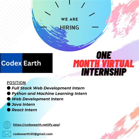Codex Earth On Linkedin Codexearth Codexearthintern Interns Intern Internship
