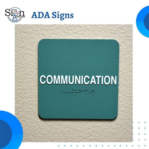 Ada Compliant Office Signs For Accessibility And Compliance Woburn