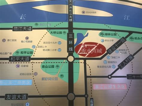 城投秀水青城位置交通图1 武汉城投秀水青城位置交通图图片大全 吉屋网
