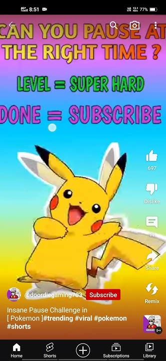 Pokemon Pause Challenge Part 2 Youtube