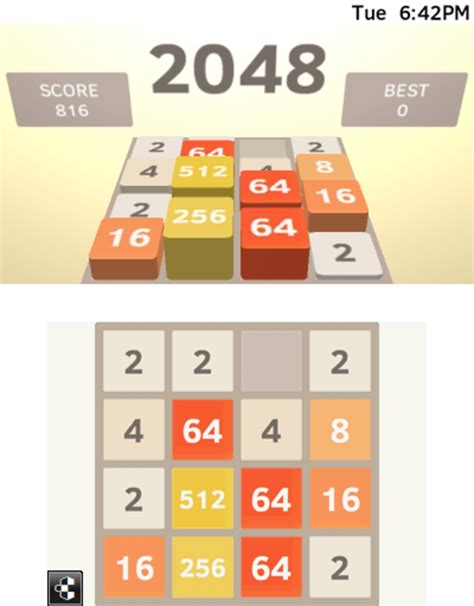 2048 3DS EShop Screenshots