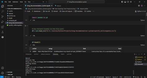 Minahil Hameed On Linkedin Machinelearning Musicrecommendation Python Streamlit