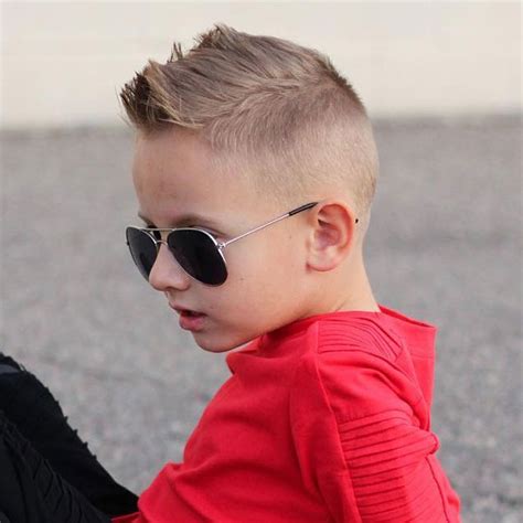 Boy Faux Hawk Hairstyle