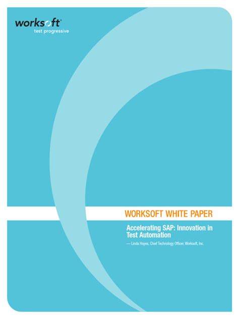 docinfo accelerating sap innovation in test automation pdf automation business process