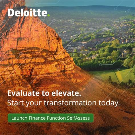 Assess The Maturity Of Your Finance Function Deloitte Us Deloitte