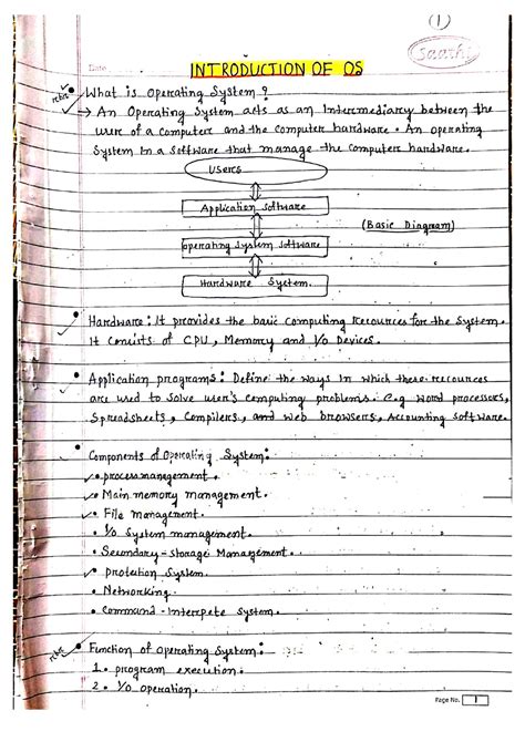 Introduction To OS Operating System Studocu