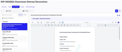 Case Document Summary Overview Ai Modules