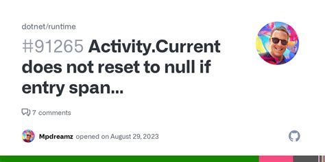 Activitycurrent Does Not Reset To Null If Entry Span Stopsdisposes