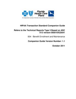 Fillable Online HIPAA Transaction Standard Companion Guide Refers To The Fax Email Print