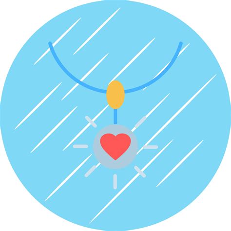 Neclace Flat Circle Icon Design 43918303 Vector Art At Vecteezy
