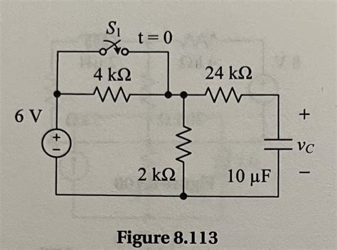 Solved Find Vc T For T 0 Chegg Com